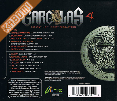 Gargolas - Presenting The Best Reggaeton CD